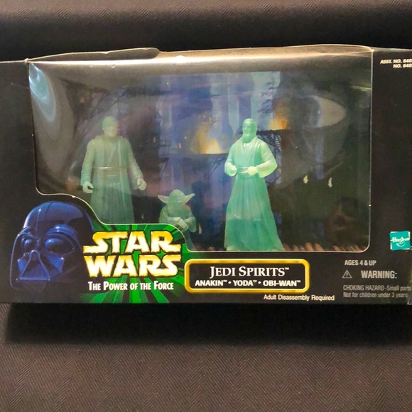 Hasbro | Toys | Star Wars The Power Of The Force Jedi Spirits | Poshmark